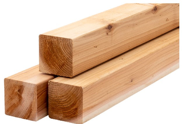 4x4 S4S Cedar – Larsen Lumber & Supply Co.