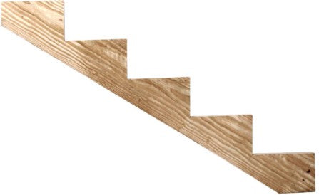 5 Step Pre-Cut Stringer Treated SYP – Larsen Lumber & Supply Co.